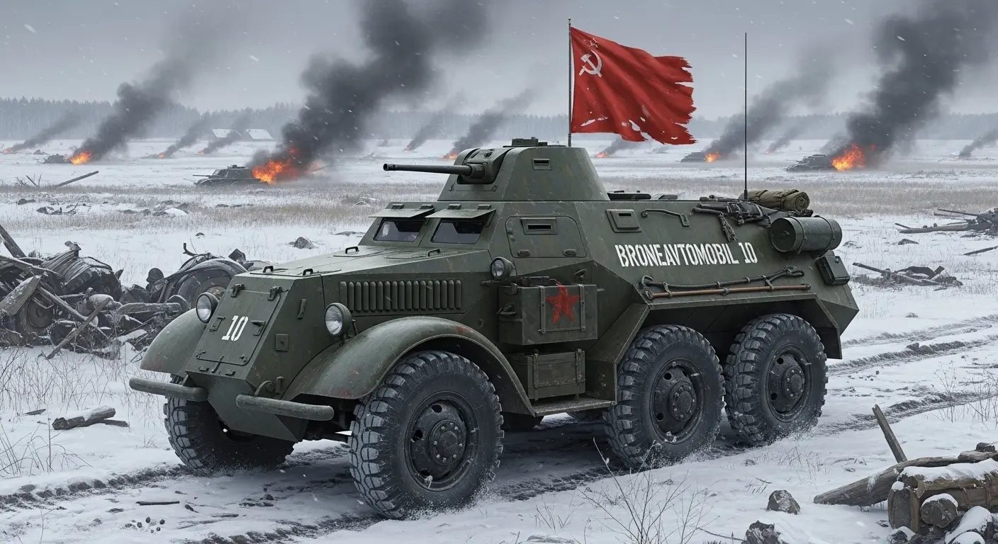 BA-10 - Broneavtomobil 10 - NET-MAQUETTES