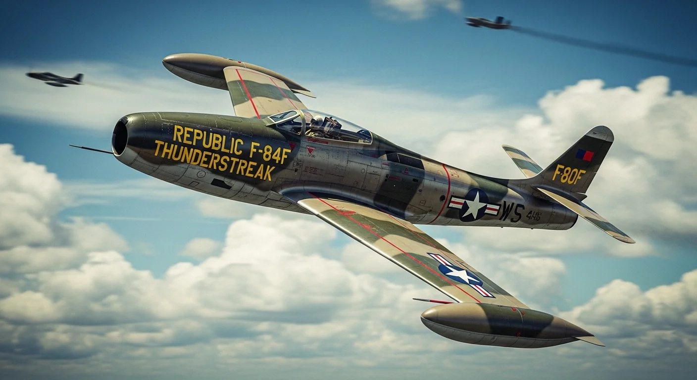 Republic F-84F Thunderstreak - Photos & Videos - NET-MAQUETTES