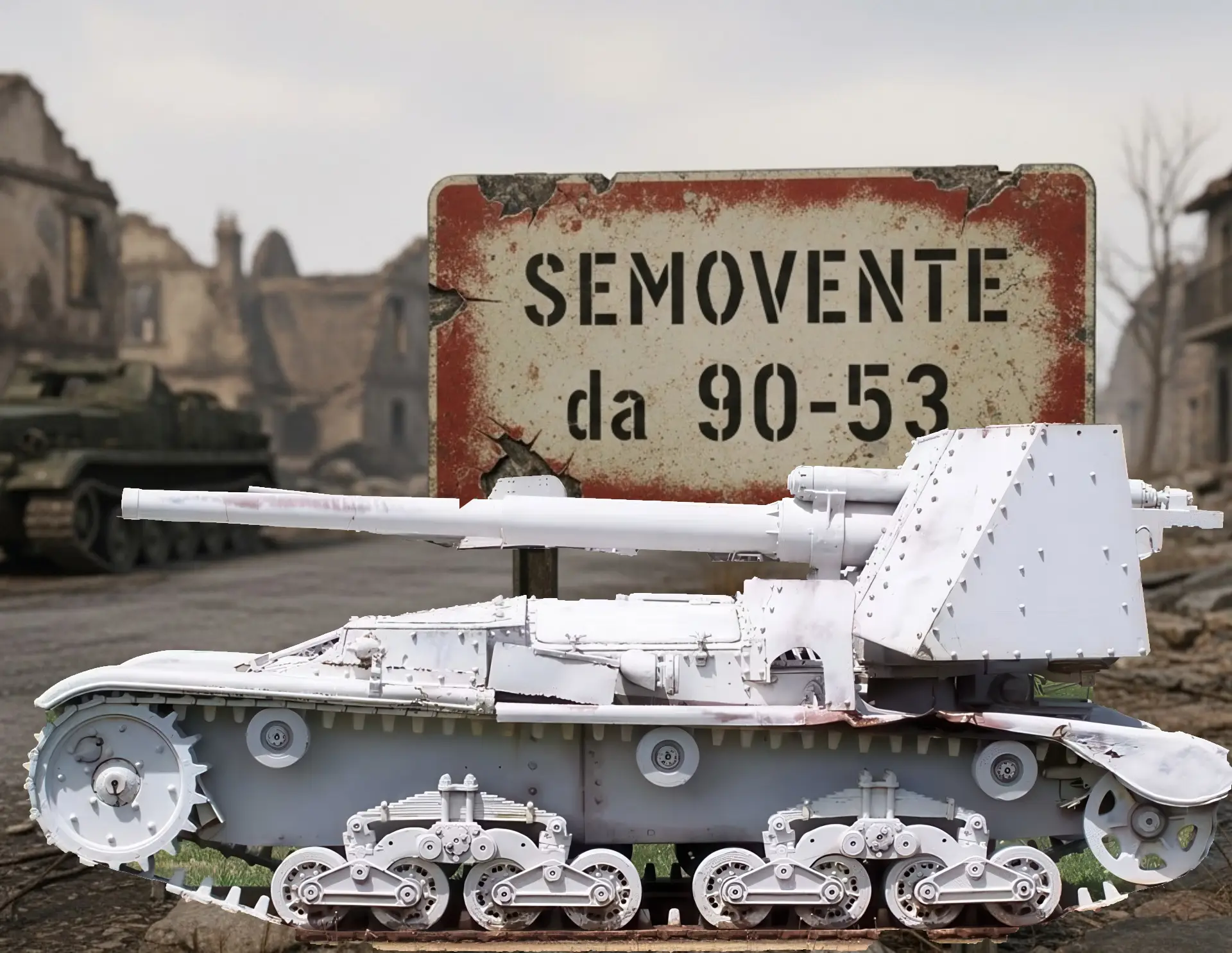 Semovente da 90-53 - 歩き回る - NET-MAQUETTES